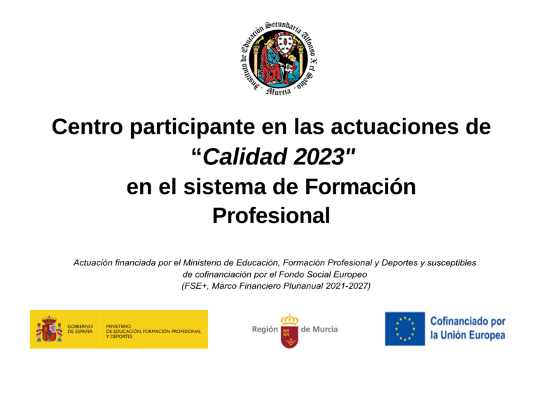 SMR - Formación Profesional del IES Alfonso X el Sabio
