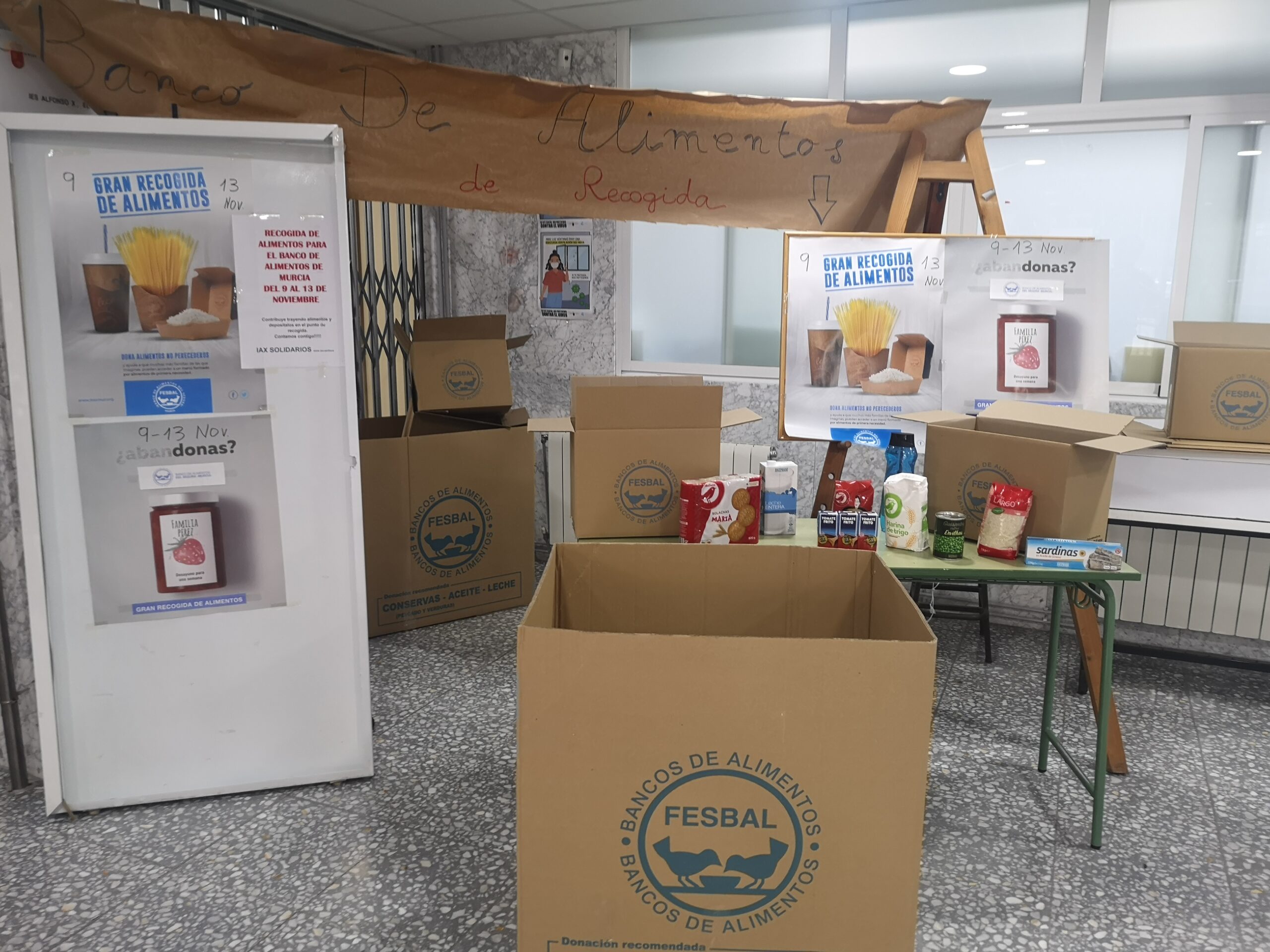 Campaña de recogida de alimentos – IES Alfonso X el Sabio
